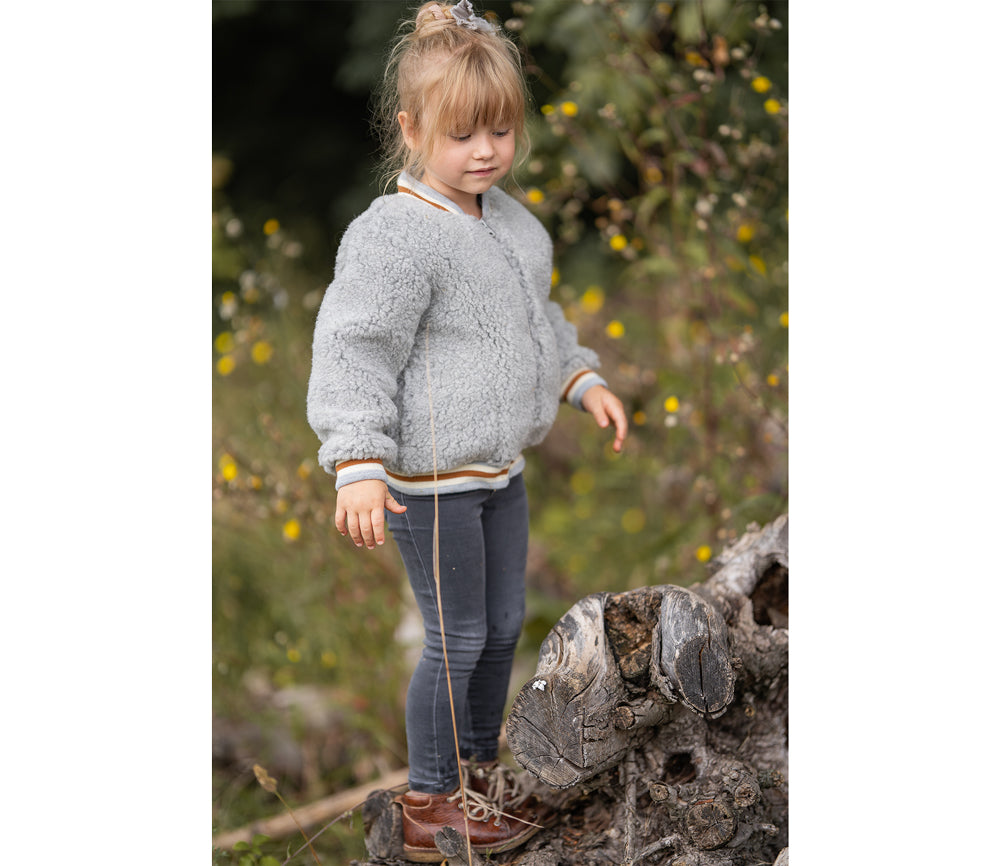 Alwero - Jacke BOOM Jr., Silver, Biowolle, ultra leicht – ALWERO | THE ...