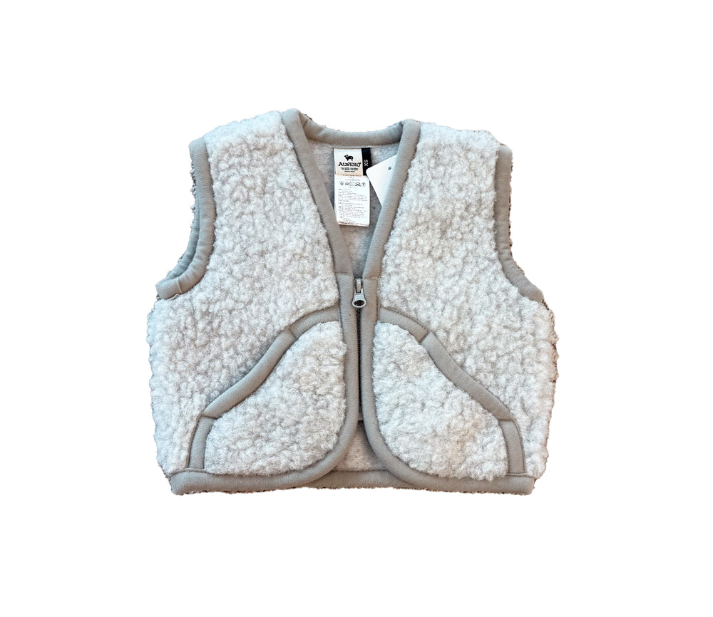 Alwero - Bodywarmer CARPATHIAN, organic wool, light gray – ALWERO | THE ...