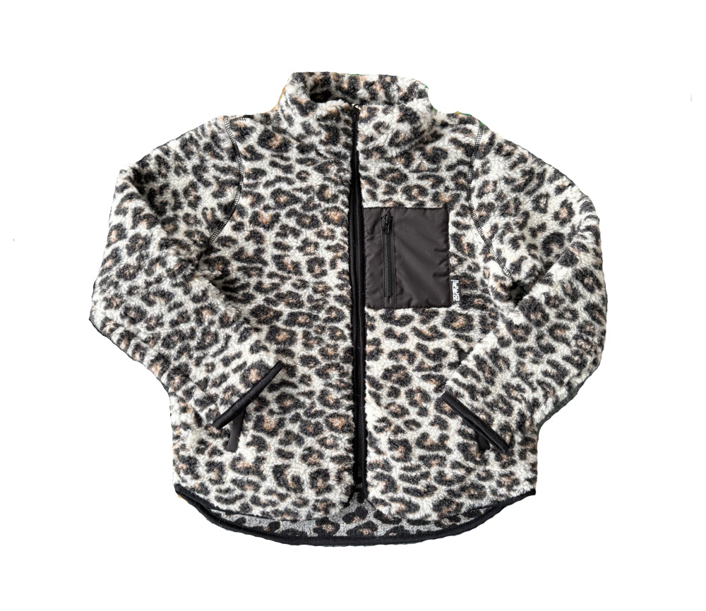 Alwero - Jacket SHERPA, LEO WHITE, organic wool, ultra light – ALWERO ...