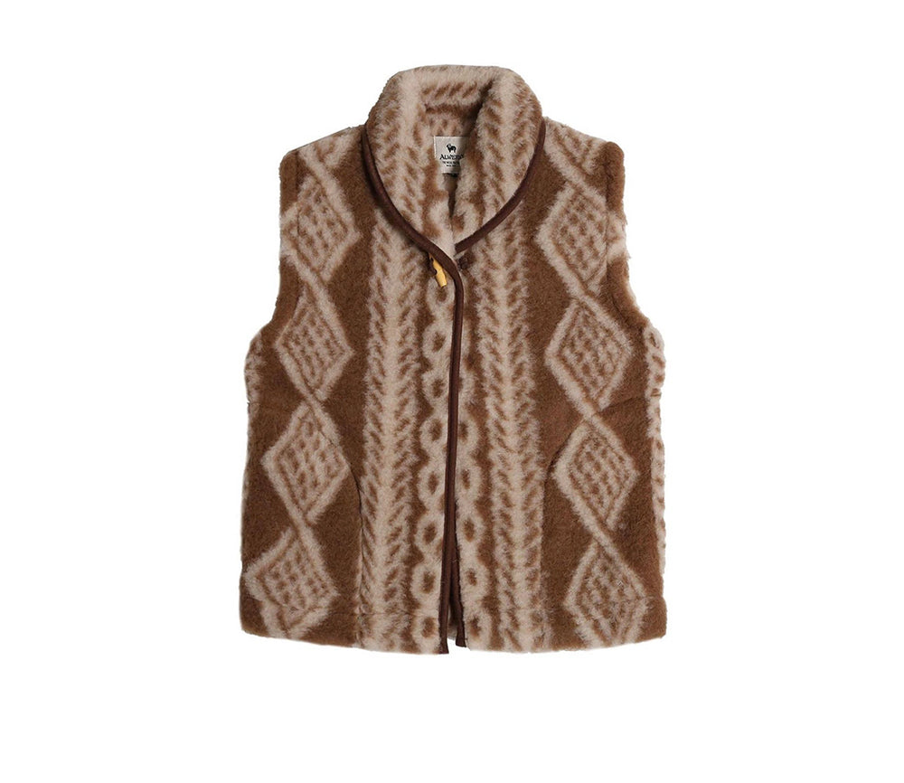 Alwero - Bodywarmer GERDA, organic wool, Aran, Limited Edition – ALWERO ...